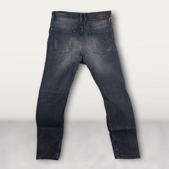 Zara | Jeans | Zara Man Skinny Fit Jeans Mens Size 3 Mex Faded Ripped ...